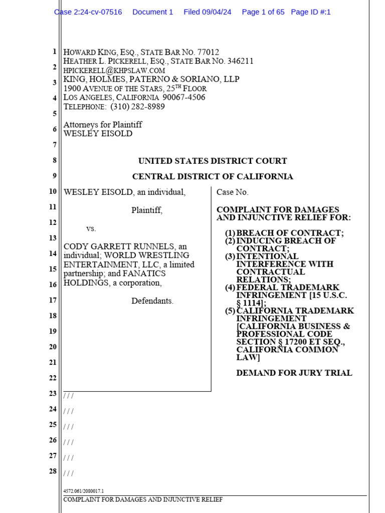 Gov Uscourts Cacd 939732 1 0 | PDF