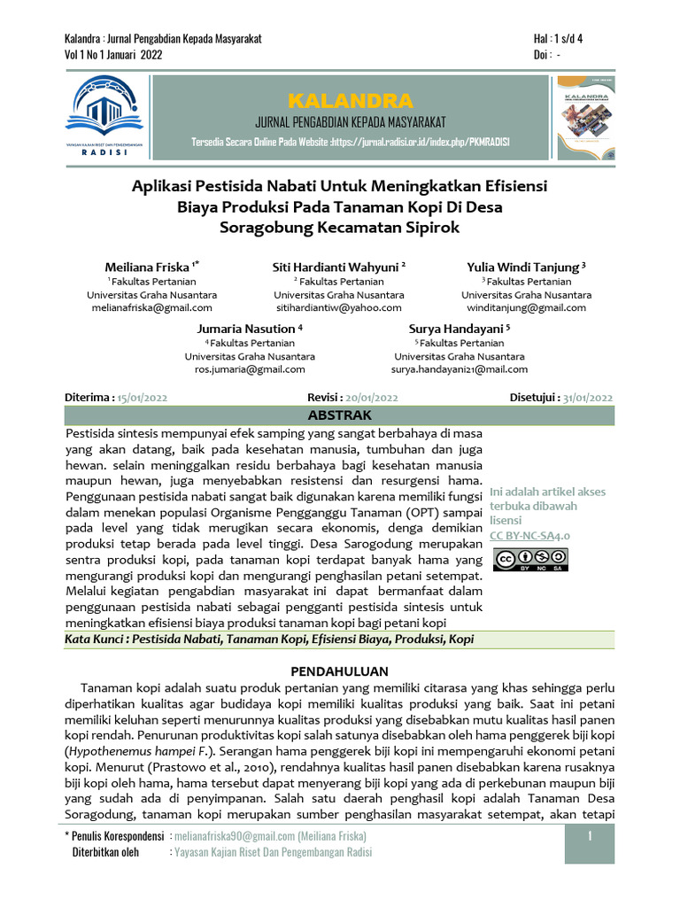 Meiliana Hal 1-4 | PDF