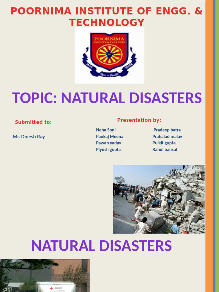 Natural Disaster | PDF