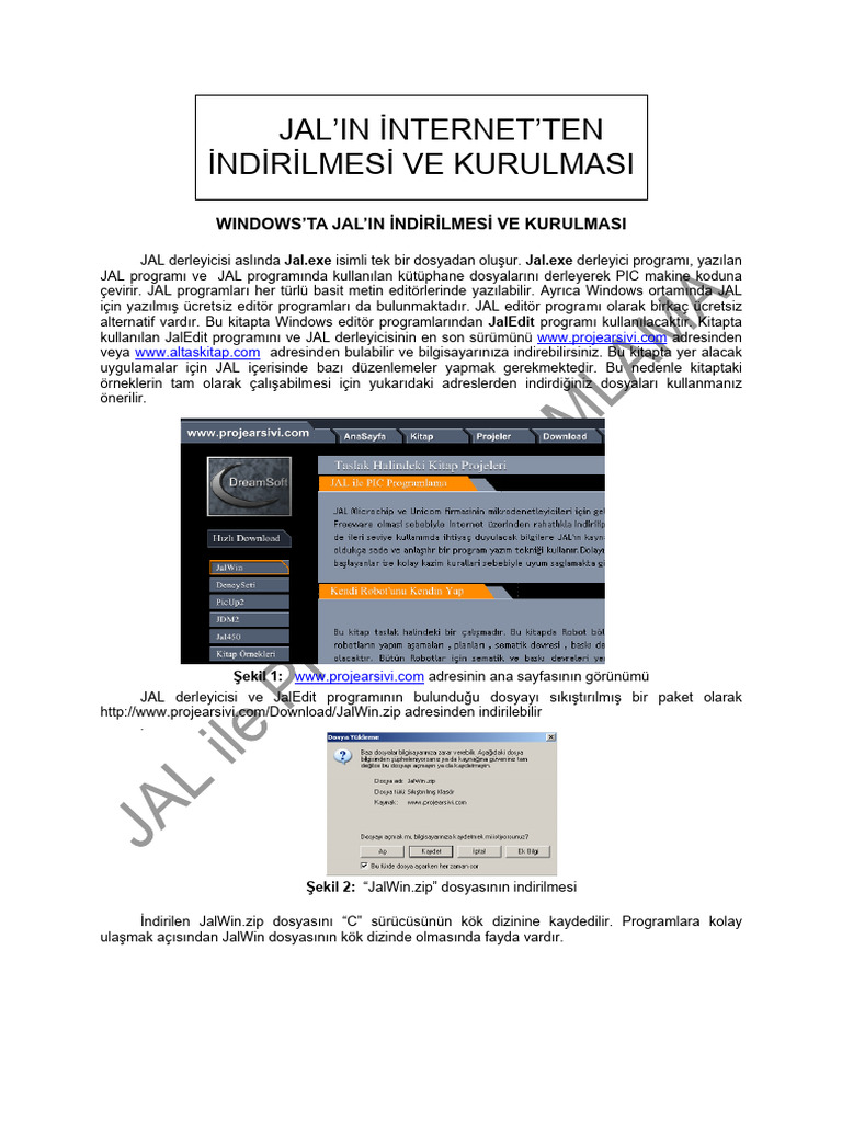JAL Ile PIC Programlama - Orn - Syf | PDF