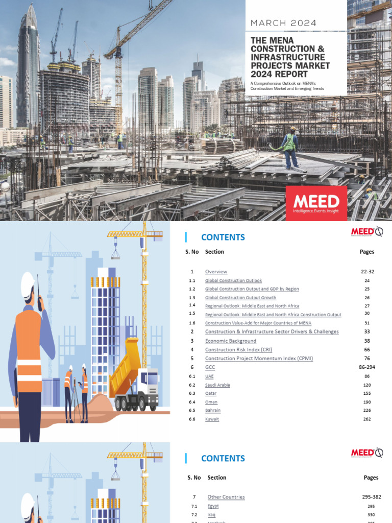 The MENA Construct Infra Report of Saudi Arabia KSA | PDF | Gulf ...