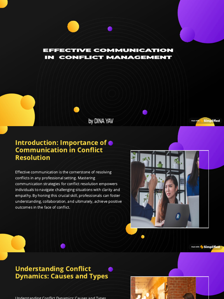 Mastering Communication Strategies for Conflict Resolution (1) | PDF Mastering Communication Strategies for Conflict Resolution (1) | PDF