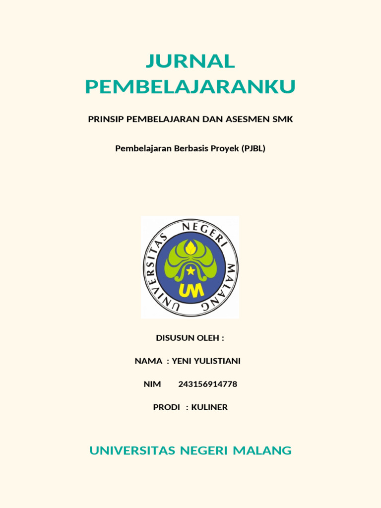 Jurnal Pembelajaranku Modul 3 | PDF