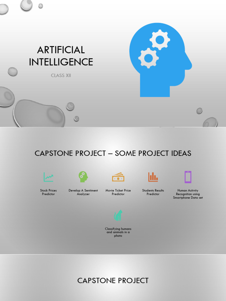 Artificial Intelligence - Capstone Project | PDF