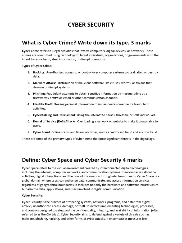 CS Questionbank Solution | PDF