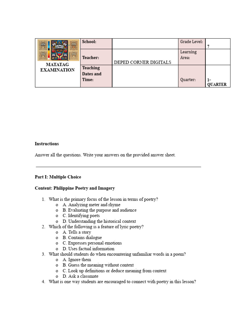 English-Deped Corner Digitals | PDF