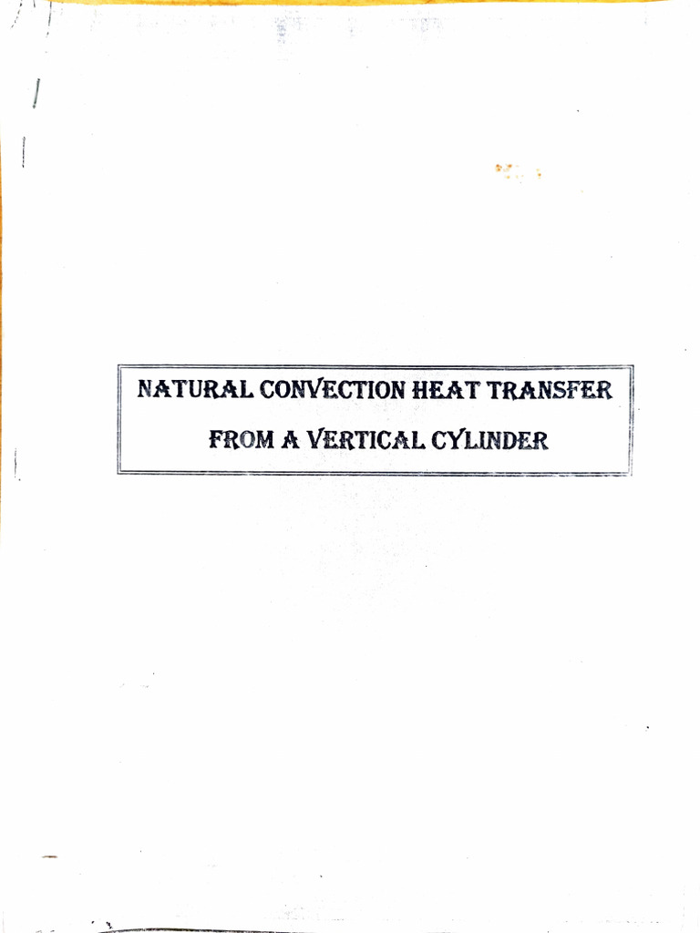 Natural convection | PDF
