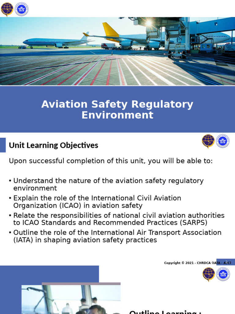 Aviation Safety Regulatory Environtment | PDF | Air Traffic Control ...