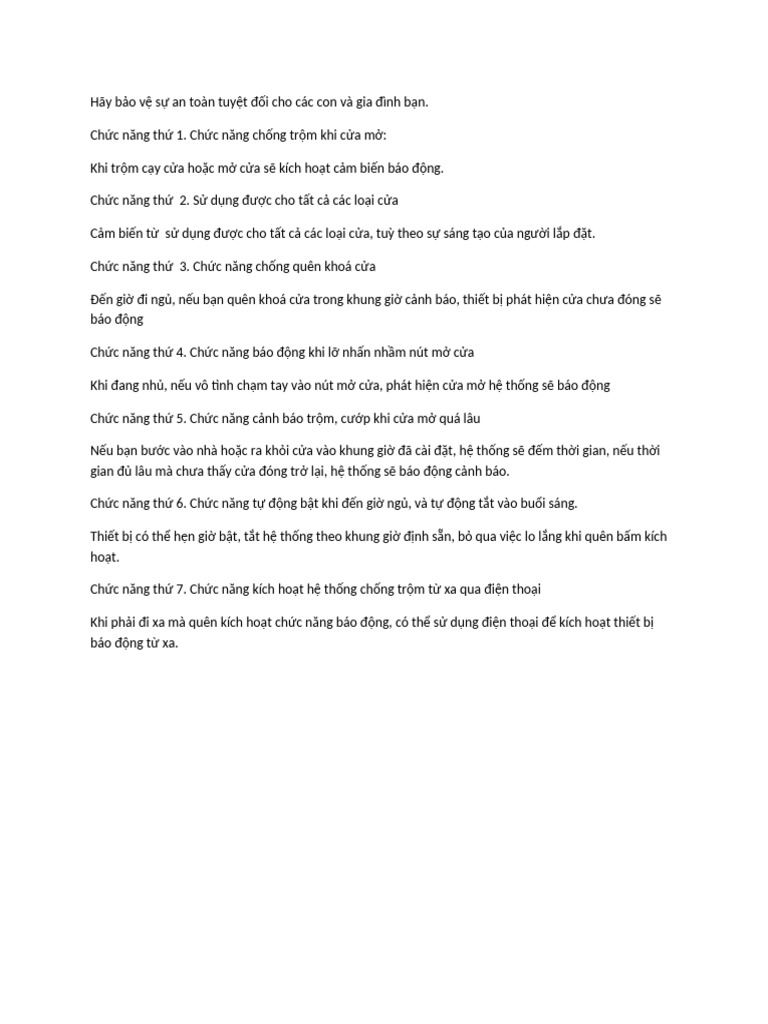 CH C Năng Báo Đ NG | PDF