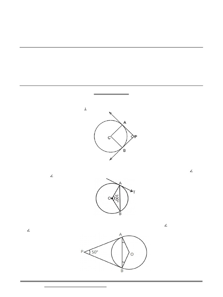 maths-class-x-chapter-10-circles-practice-paper-08-2024 | PDF