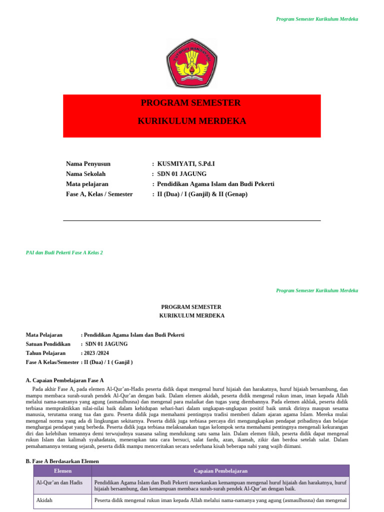 Prosem KLS 2 | PDF | Prayer | Monotheism