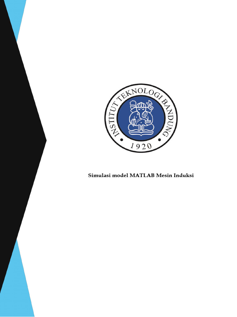 El6079 - 232222324 - Irianti Romauli Tampubolon - Uas (Simulasi Matlab Mesin Induksi) | PDF