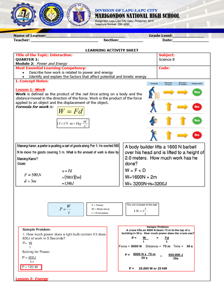 Q1 Sci-8 Module-2 | PDF