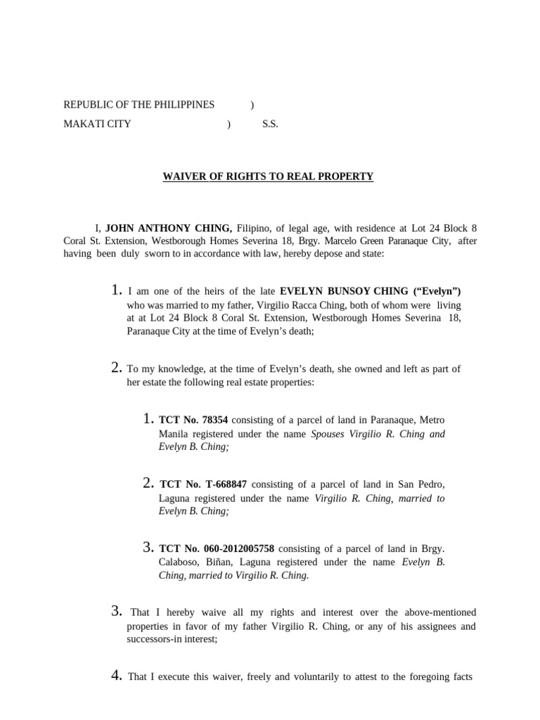 John Anthony Ching - Spa 1 | PDF