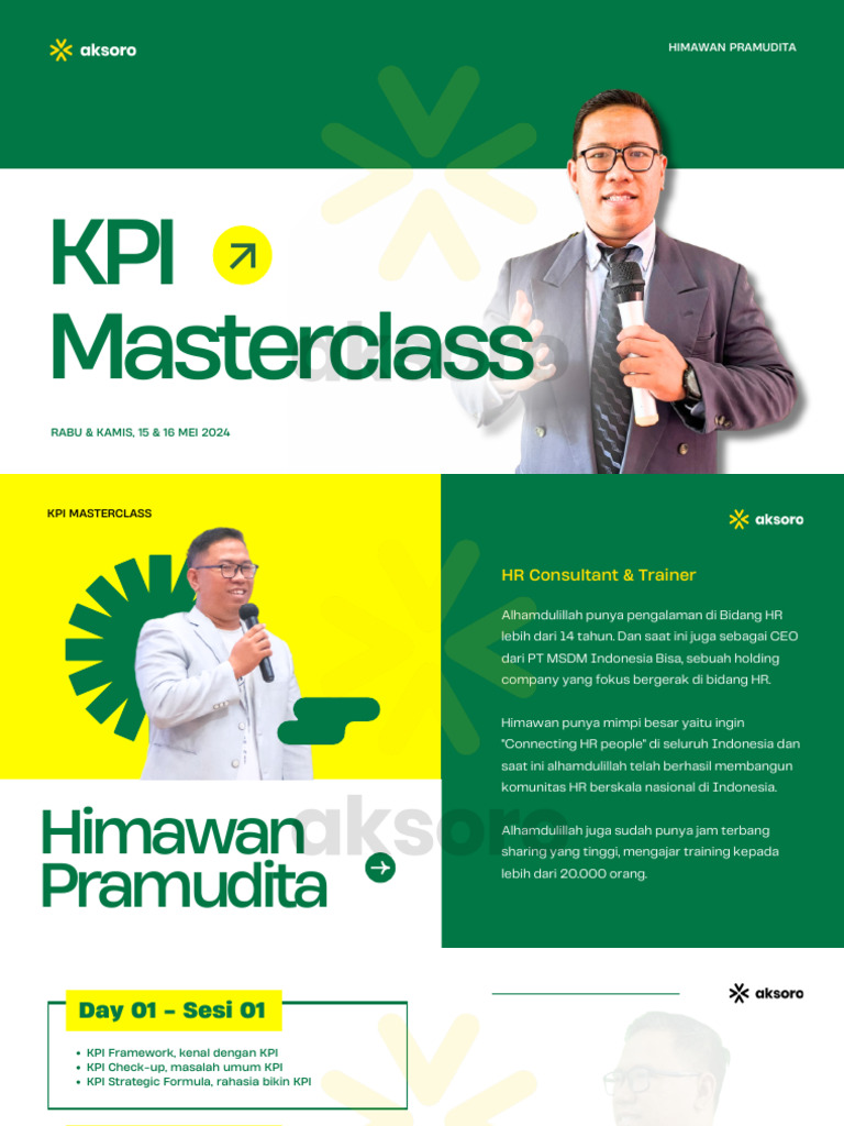 KPI - Mas Himawan Share | PDF
