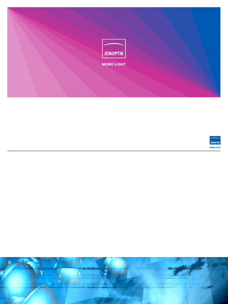 Capital Market Presentation On Acquisition BG Medical Swissoptic | PDF