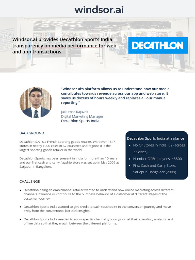 Case-Study-Decathlon | PDF