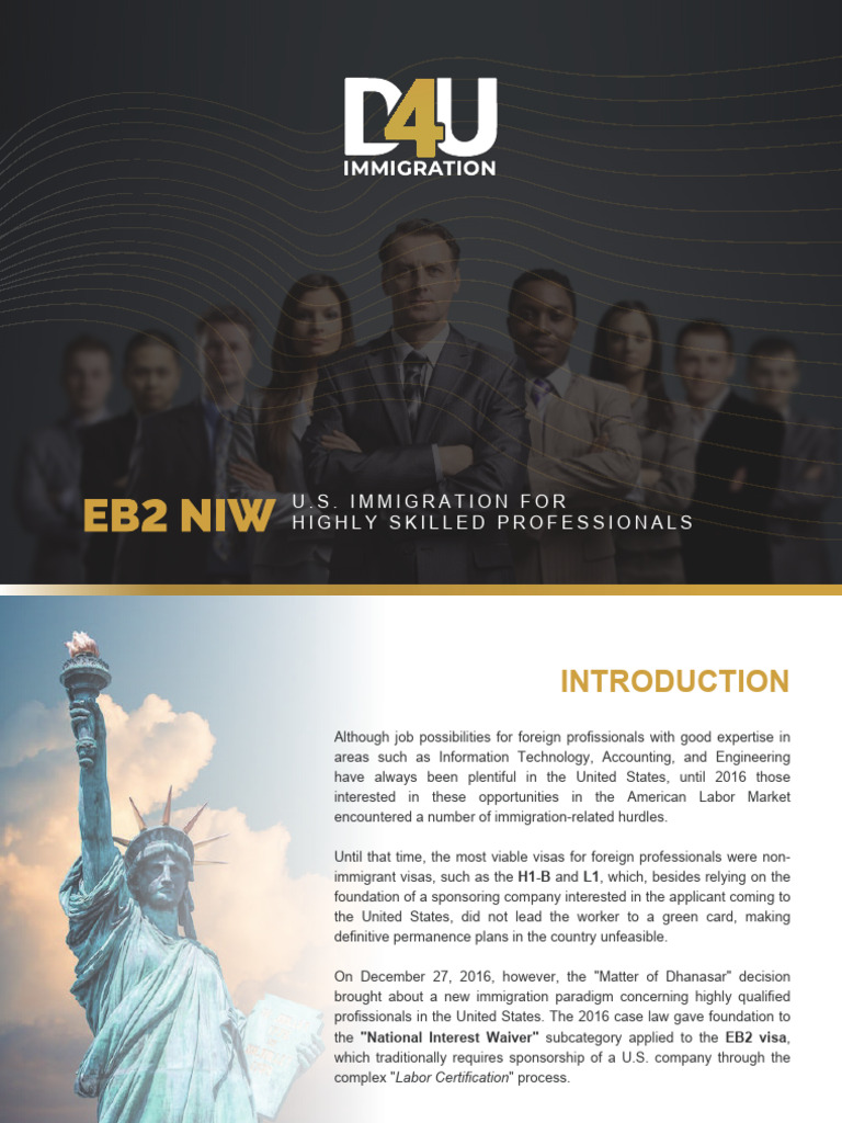 E-Book - EB2 NIW - English | PDF