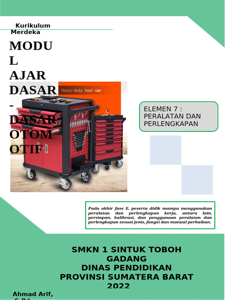 Modul Ajar Ddo Elemen 7 | PDF