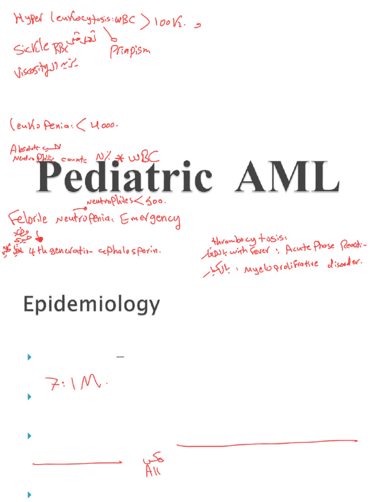 AML & ALL | PDF