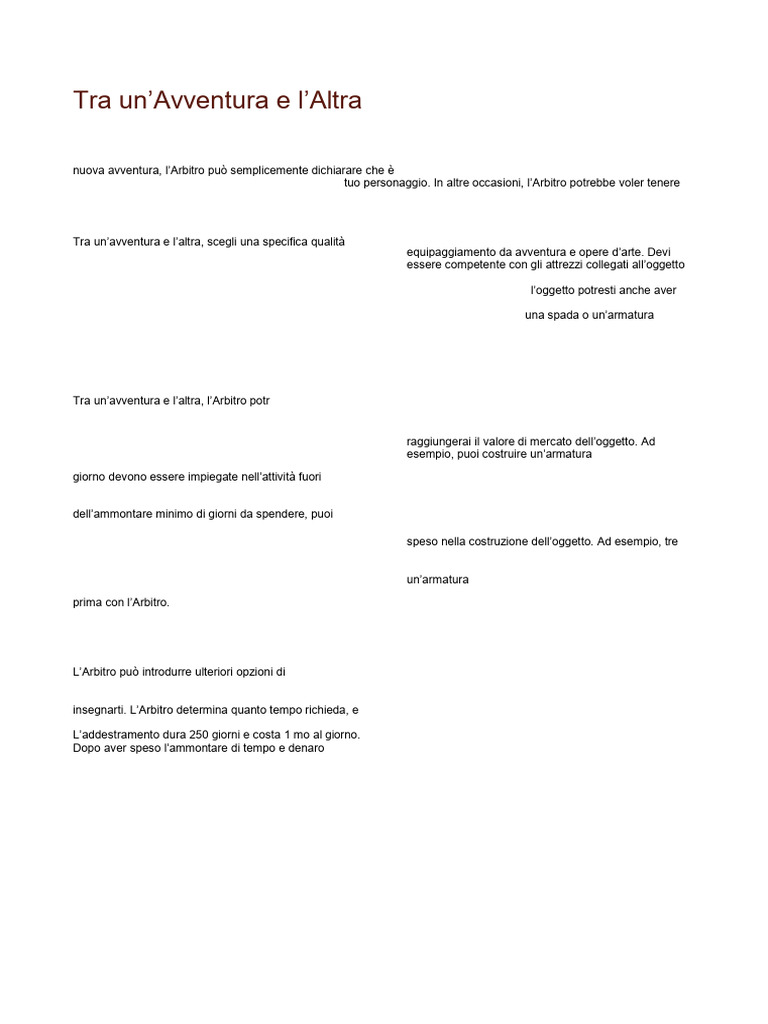 Next5 0 2 8 Avventura Traleavventure | PDF