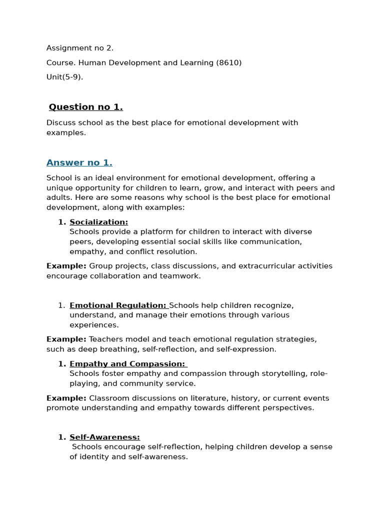 8610 Assignment 2 | PDF