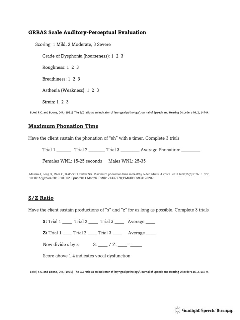 Measuring Voice | PDF | Science & Mathematics
