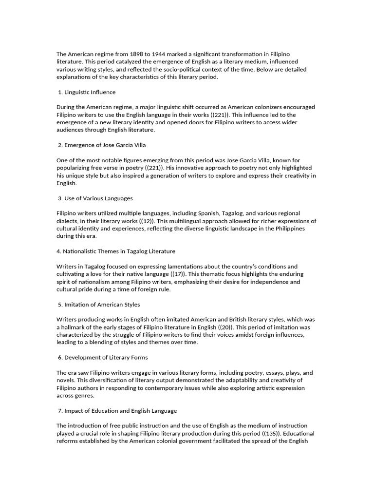 AMERICAN REGIME 1898-1940s | PDF