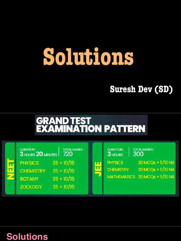 SD - Solutions | PDF