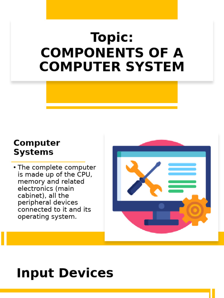 Lesson 2 Components of A Computer | PDF