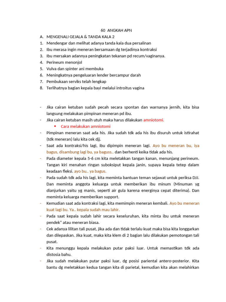 60 LANGKAH APN | PDF