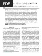 CAPE-V Scoring Guidelines and Example | PDF | Human Voice | Perception