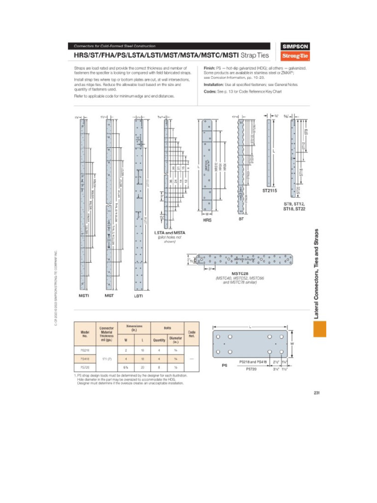Cold Formed Steel Connections-2023 - 231.Jpg | PDF
