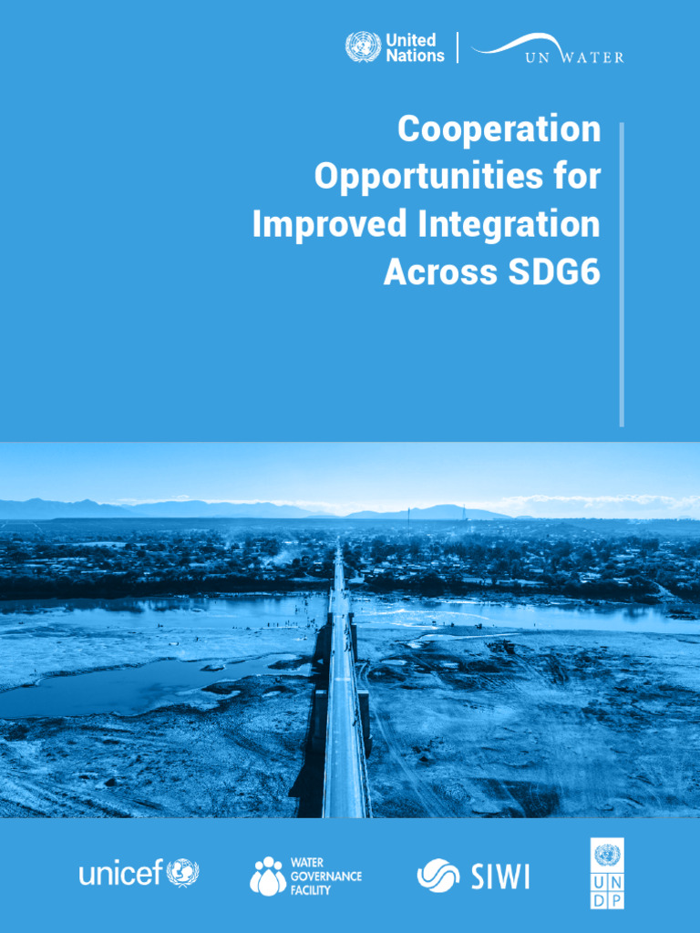 Cooperation Opportunities For Improved Integration Across SDG6 | PDF