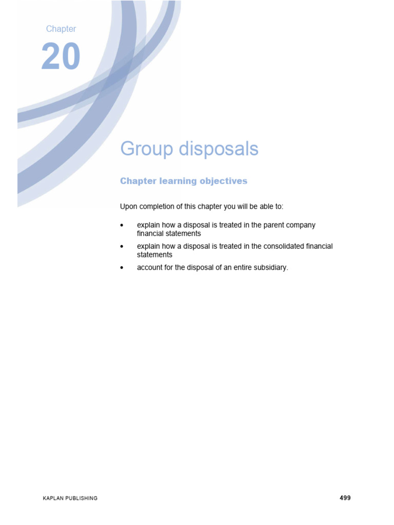 Group Disposal 17052024 025302pm | PDF | Goodwill (Accounting ...