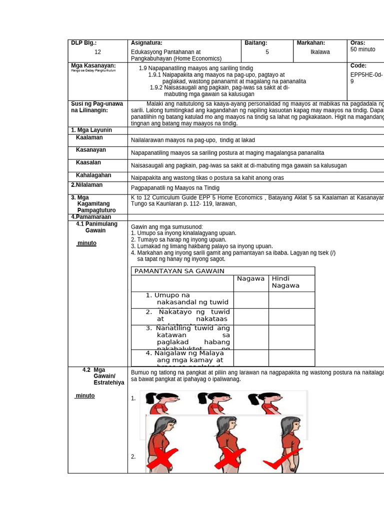 DLP 12 Q2 Epp 5 | PDF