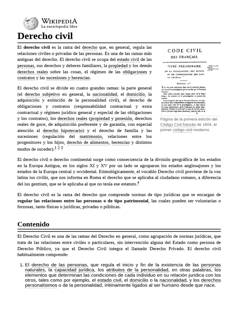 Derecho Civil | PDF
