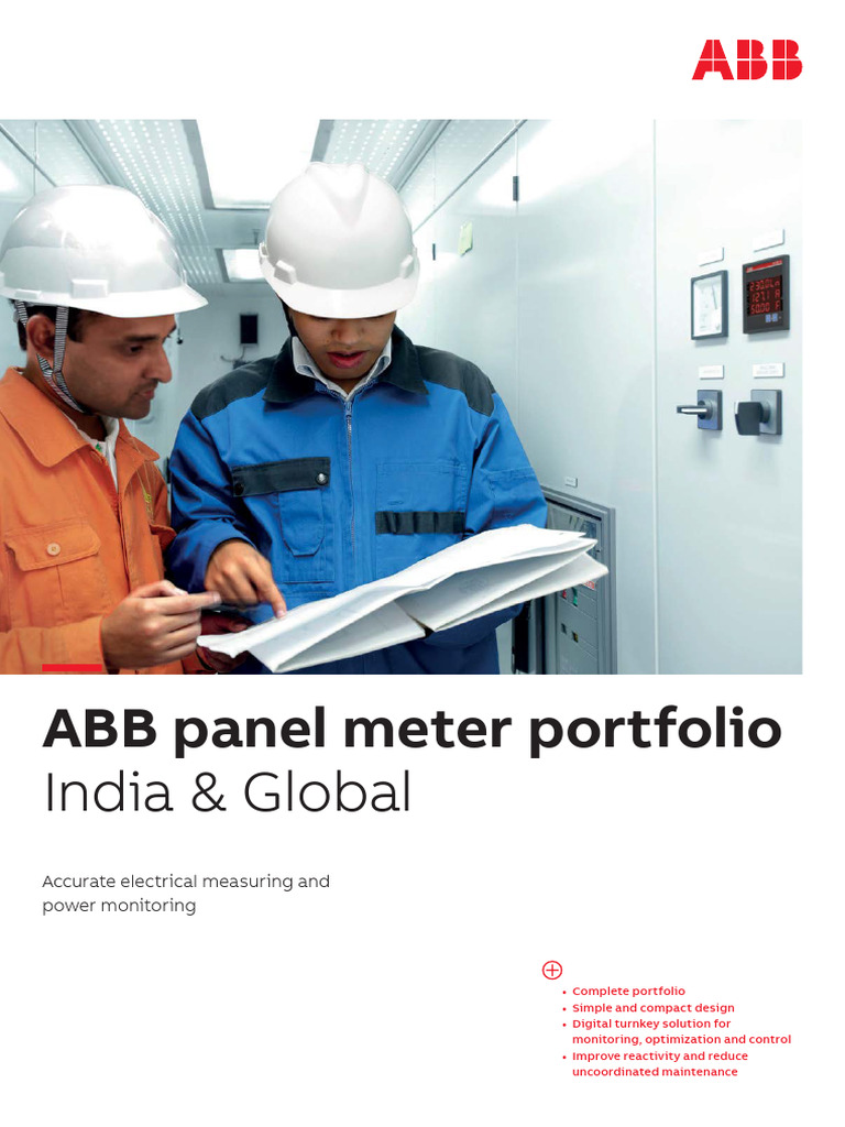ABB Panel Meter Portfolio-India & Global-V4-03032022 | PDF