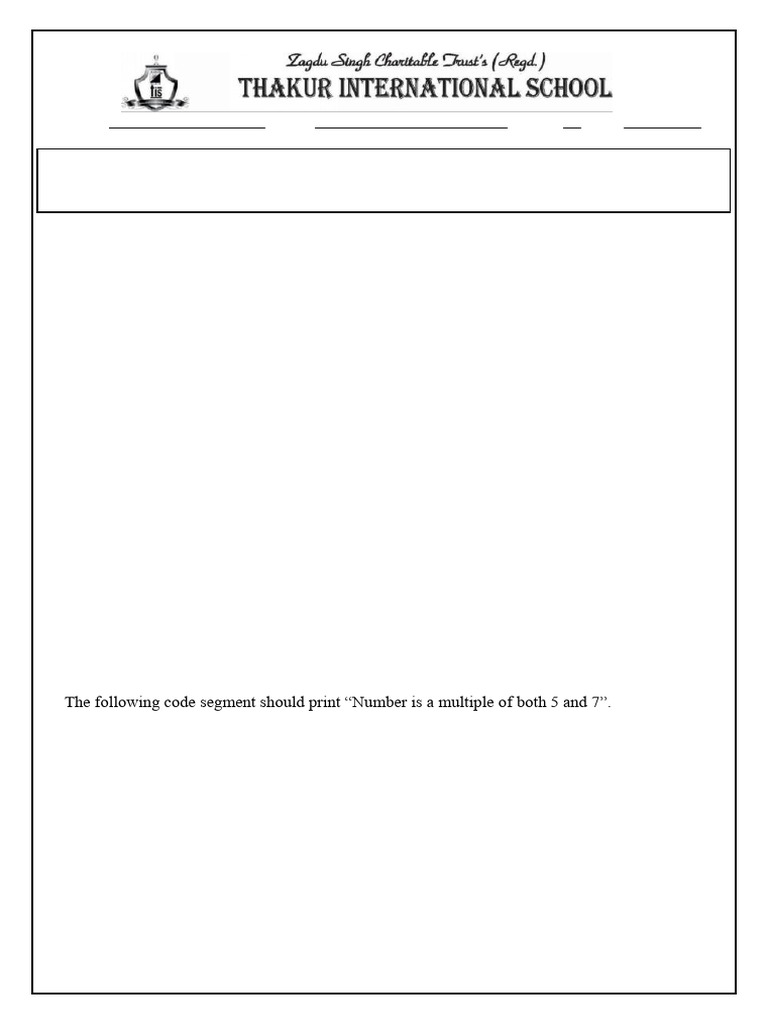 Grade 9 - Term I Assignments 1-10 | PDF