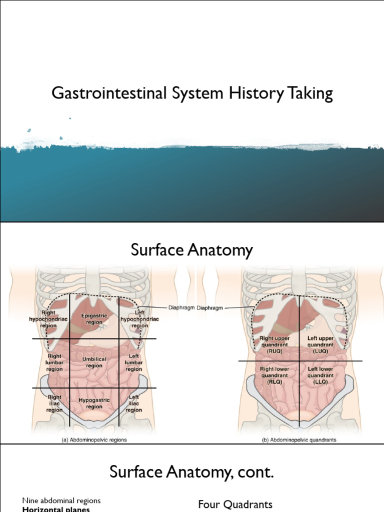 Updated GI History 2 | PDF