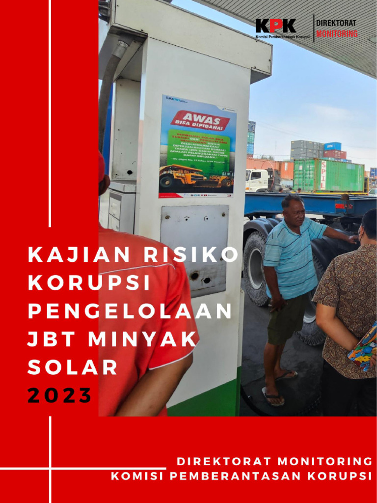 Laporan_Kajian_Risiko_Korupsi_Pengelolaan_JBT_Minyak_Solar | PDF