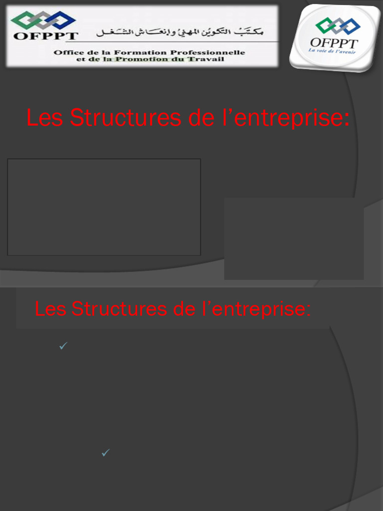 Les Structures de l’entreprise | PDF Les Structures de l’entreprise | PDF