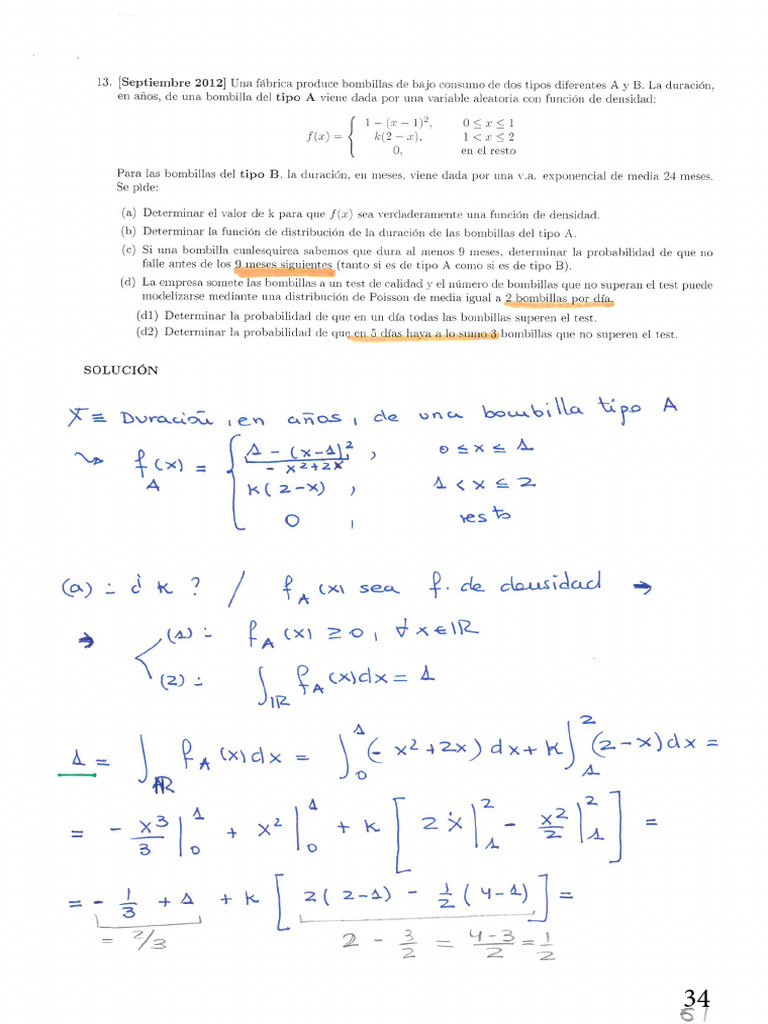 SOLUCION HOJA 3B (PARTE 2) | PDF