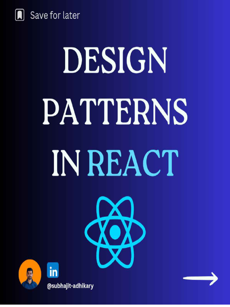 A Guide To React Design Patterns Pdf