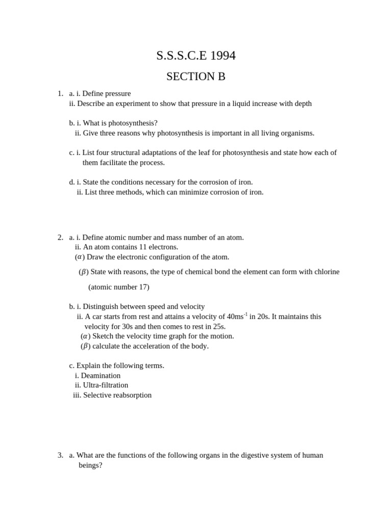 1994 SECTION B | PDF