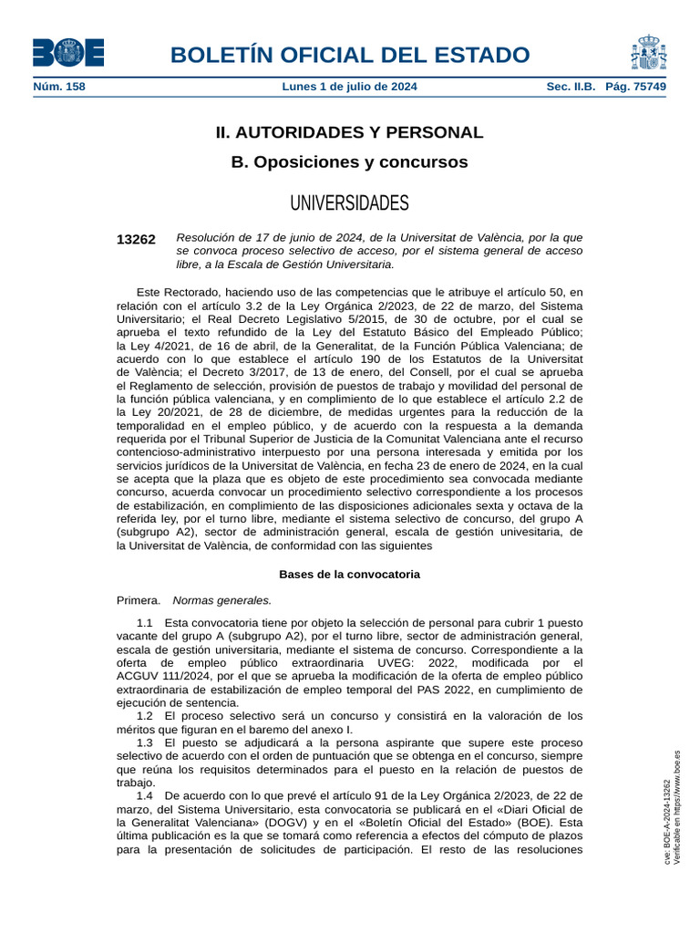 Boe A 2024 13262 | PDF