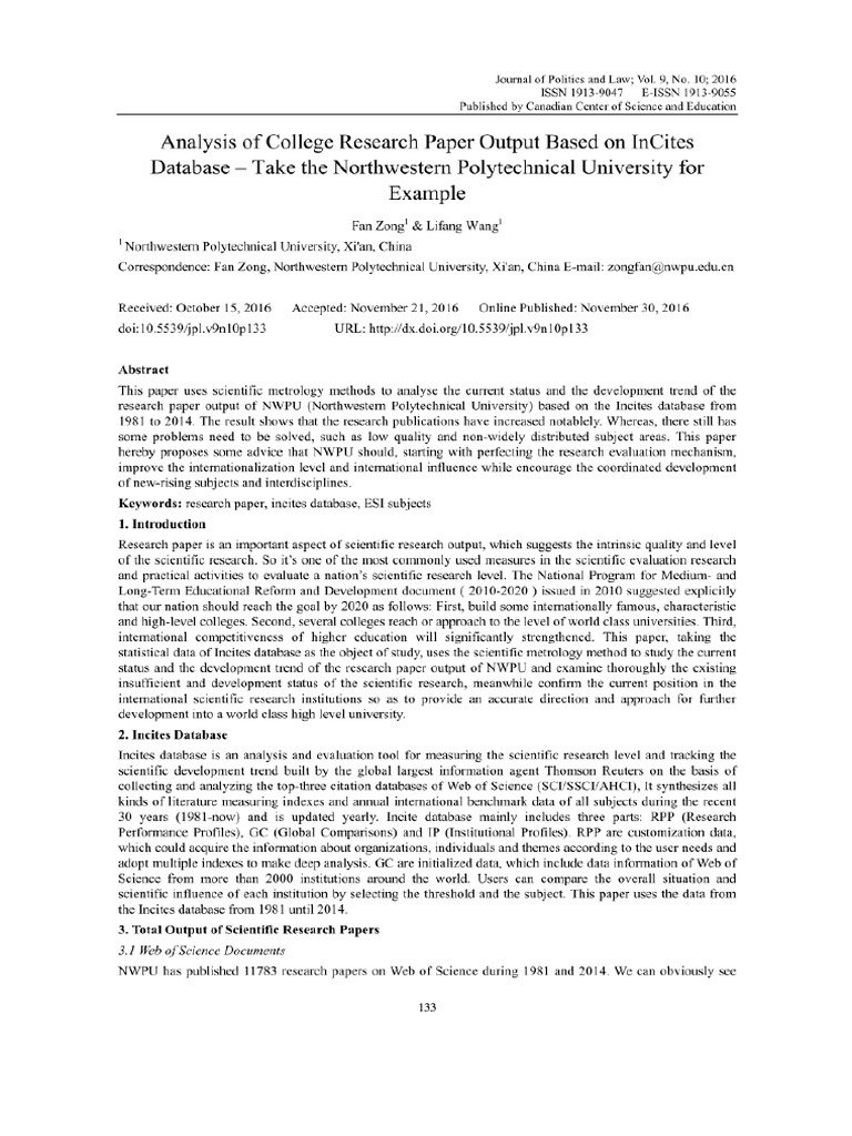 Analysis of CLG Reaserch | PDF