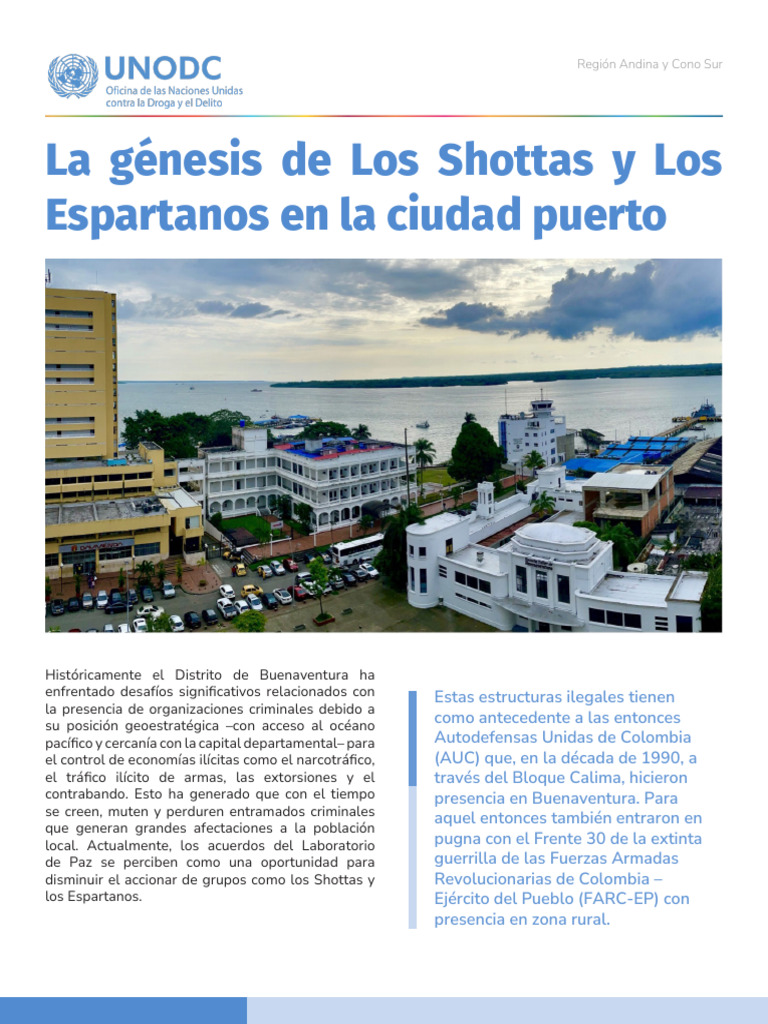 La Génesis de Los Shottas y Los Espartanos en La Ciudad Puerto | PDF