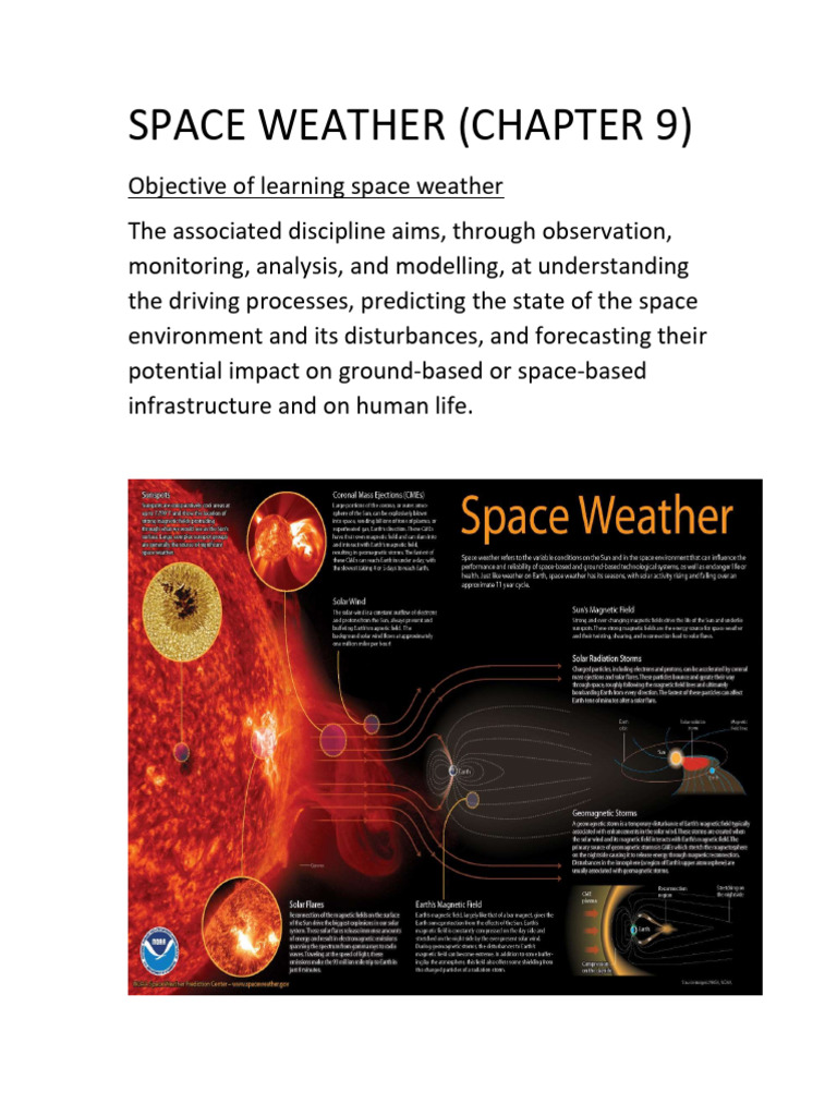 Space Weather | PDF | Space Weather | Outer Space