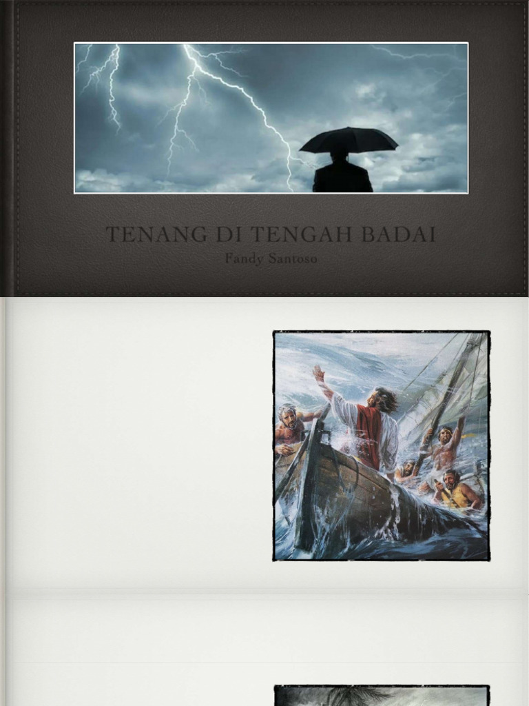 Tenang Di Tengah Badai - Fandy | PDF